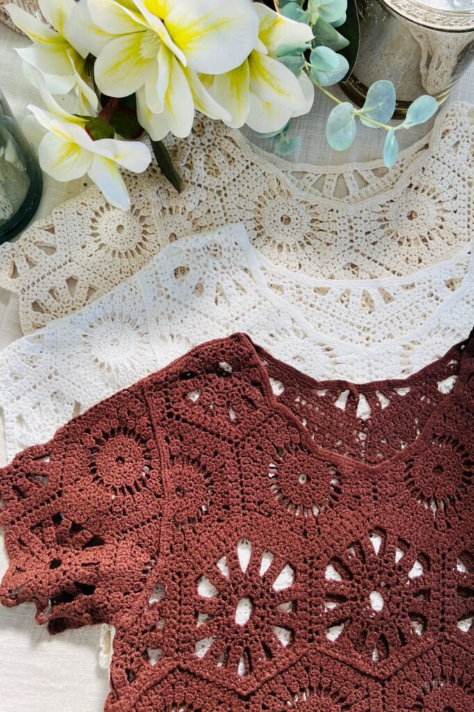 SALE: Blusa Clara crochet – MOTIF